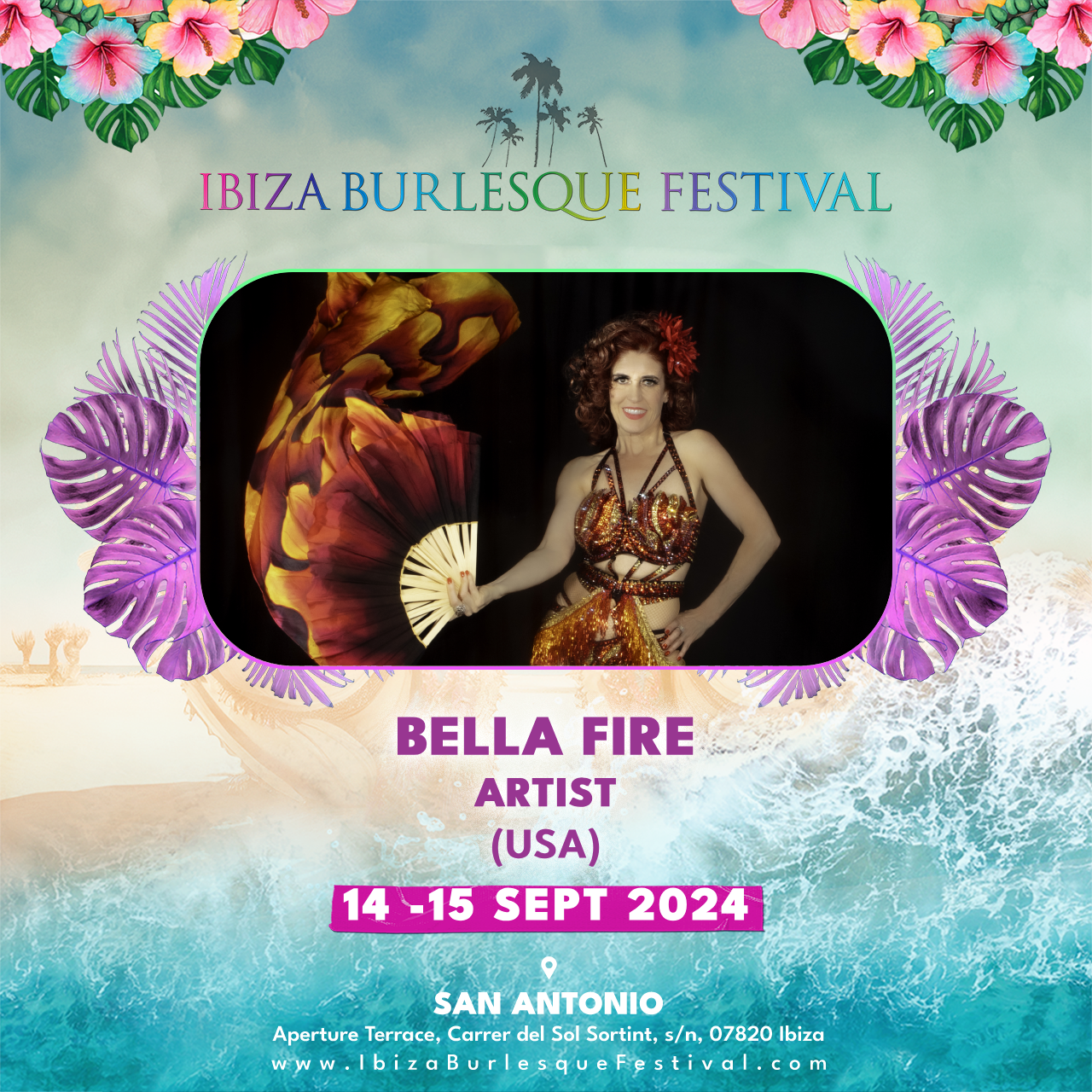 Bella Fire - Ibiza Burlesque Festival